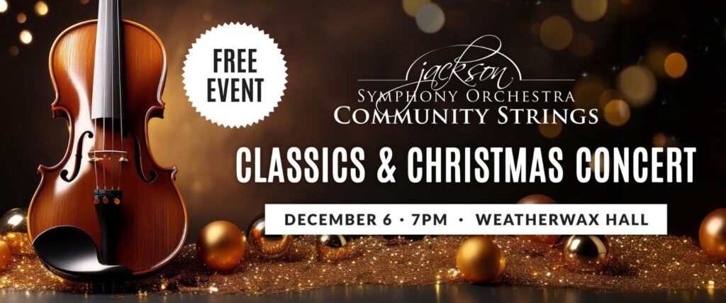 Community Strings Christmas Concert - Jackson Symphony Orchestra