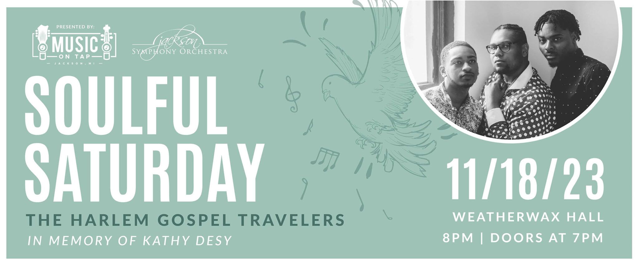 Soulful Saturday with The Harlem Gospel Travelers - Jackson Symphony ...