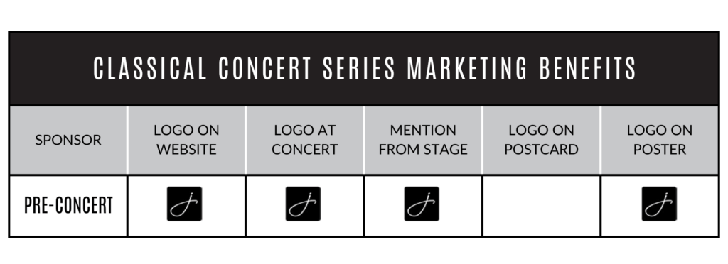 Be a Sponsor - Jackson Symphony Orchestra